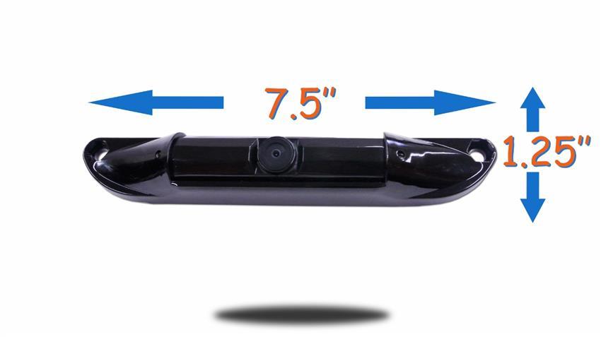 Front Facing High Definition Wireless License Plate Camera