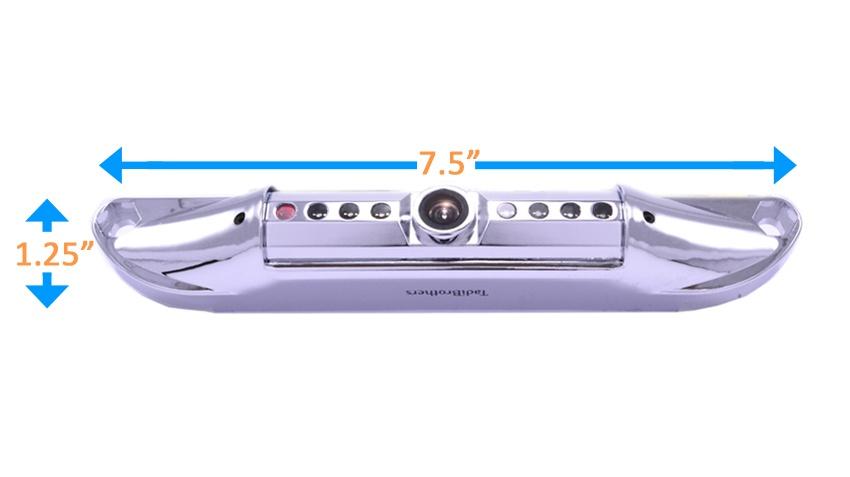 Wireless High Definition License Plate Backup Camera with Clip on Mirror