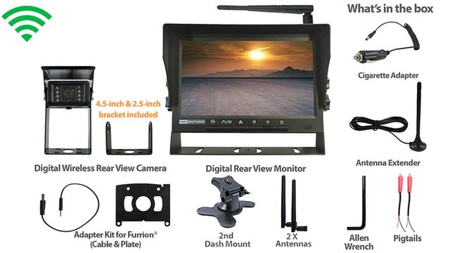 OVERSTOCK Furrion ® Compatible Plug and Play Observation 7-inch Monitor ...