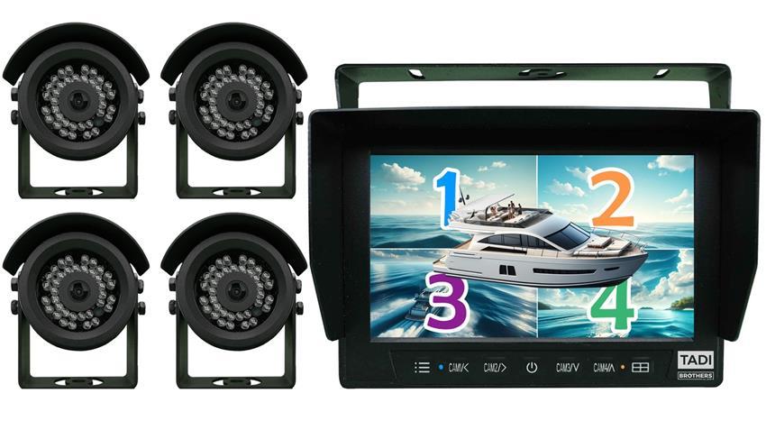 7-Inch Heavy Duty Monitor with an Anti Explosion Camera