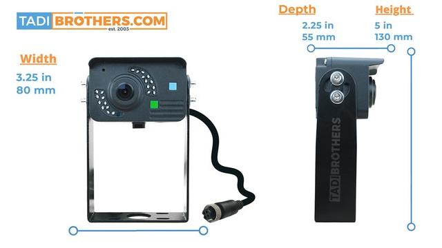 Rear-View System for FedEx Trucks with 3 Cameras, Backup Monitor, and ...