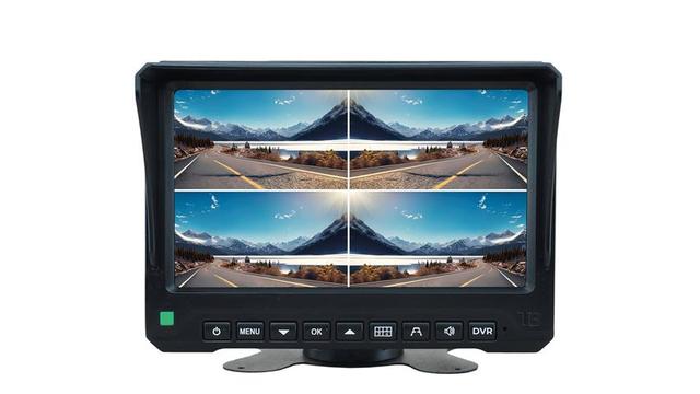 Rear-View System for FedEx Trucks with 3 Cameras, Backup Monitor, and ...